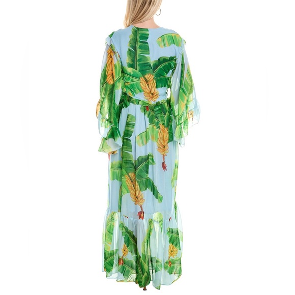 FARM Rio | Dresses | Nwt Farm Rio Fresh Bananas Maxi Dress | Poshmark